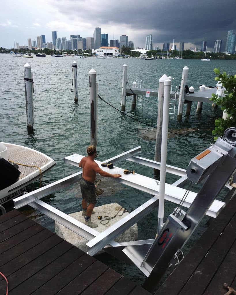 South Florida Marine Construction, Boatlifts, Docks & Seawalls